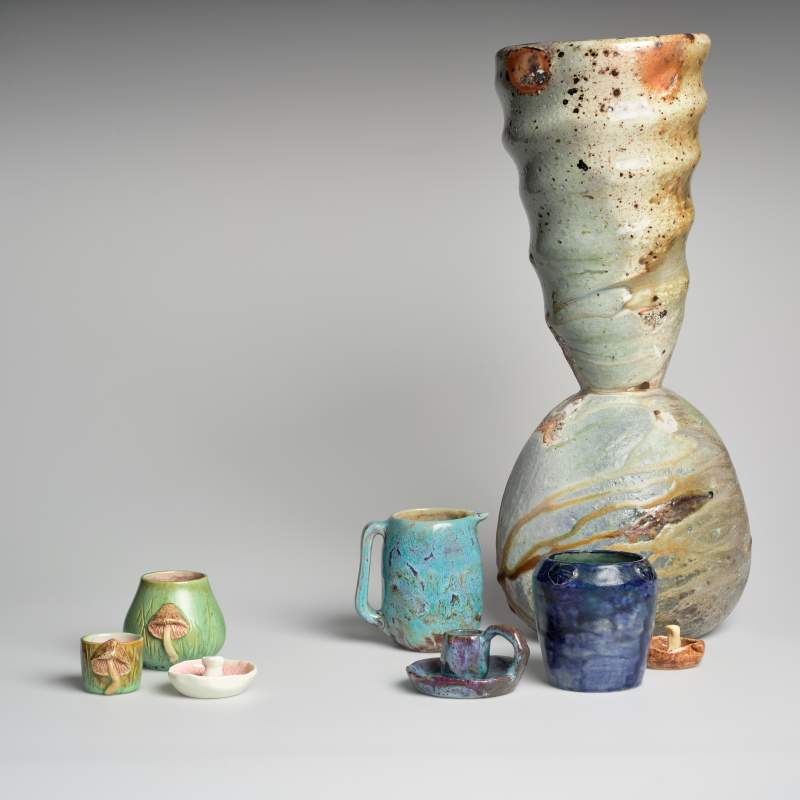 Three Hares: SAM Ceramics Collection with invited artists Enrique ...