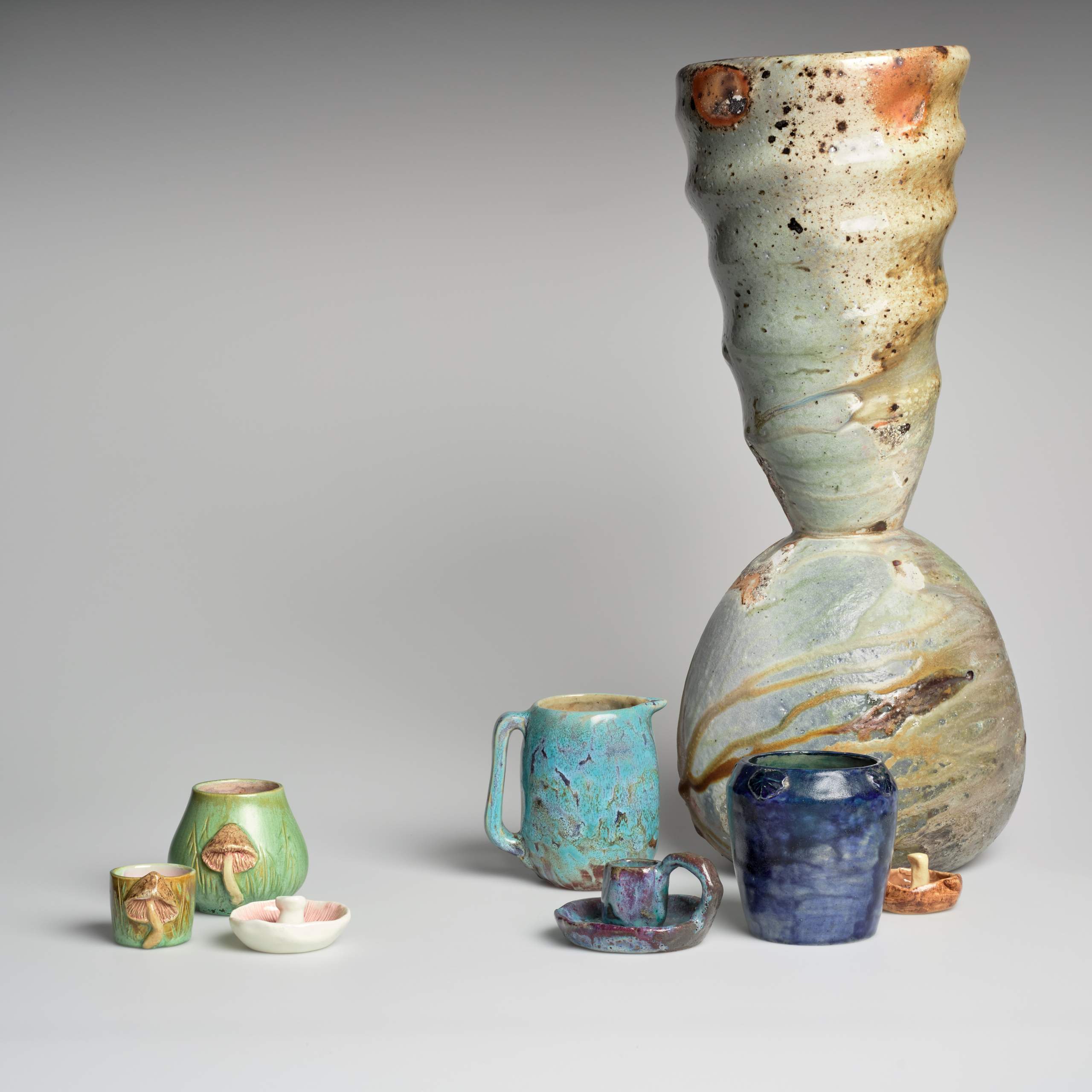 Three Hares: SAM Ceramics Collection with invited artists Enrique ...
